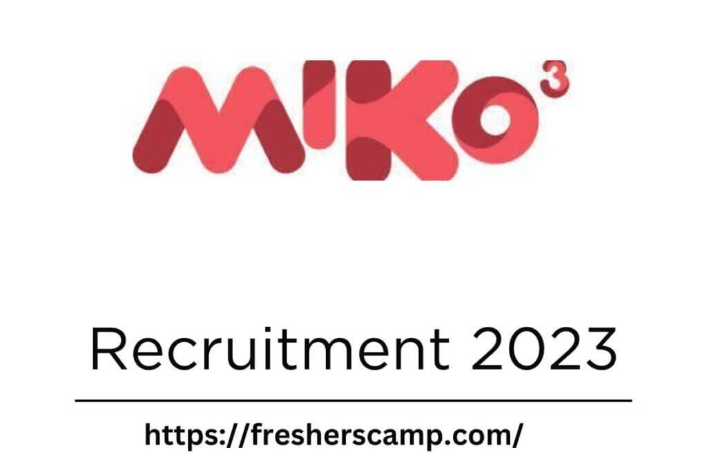 Miko Recruitment 2023 For Mechanical Engineer- Intern Mumbai - FreshersCamp
