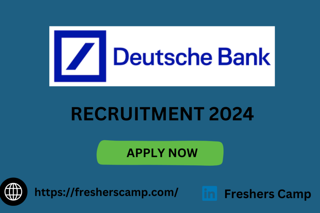 Deutsche Bank Off Campus Drive 2024: Hiring for Risk Analyst | Apply Now